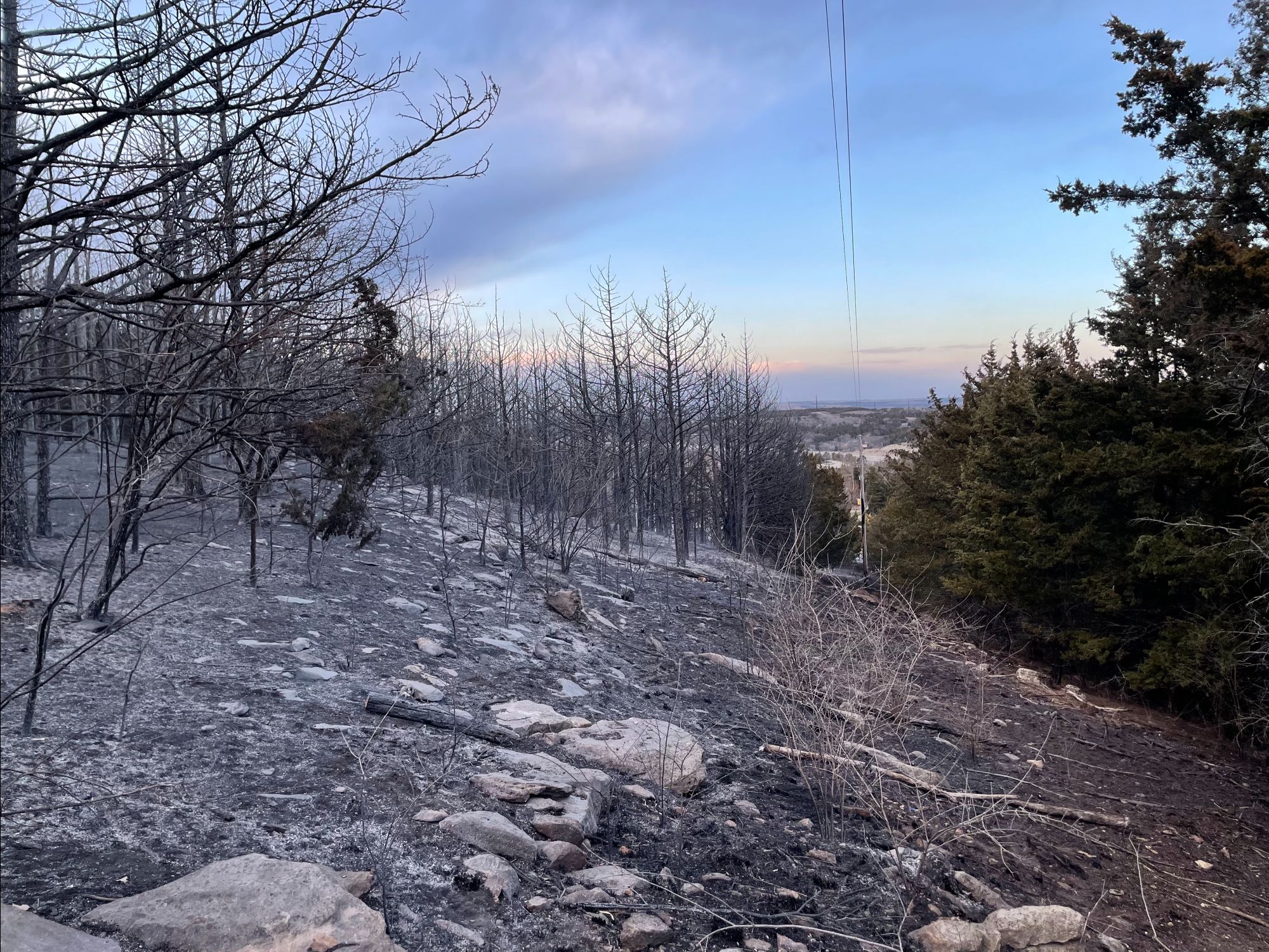 Weekend fires threaten several areas in Riley County - KFRM Radio 550 AM